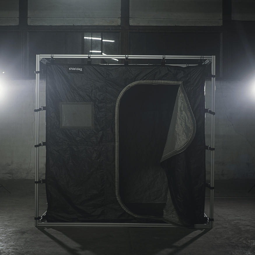 Portable EMC laboratory: RF/EMI/EMI Shielded Enclosure – EMC/RF/EMI ...