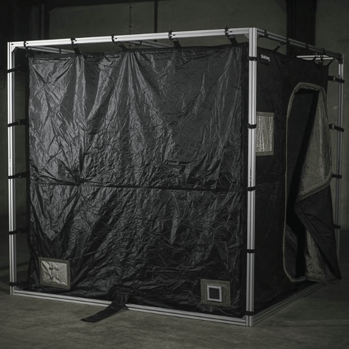Portable EMC laboratory: RF/EMI/EMI Shielded Enclosure – EMC/RF/EMI ...